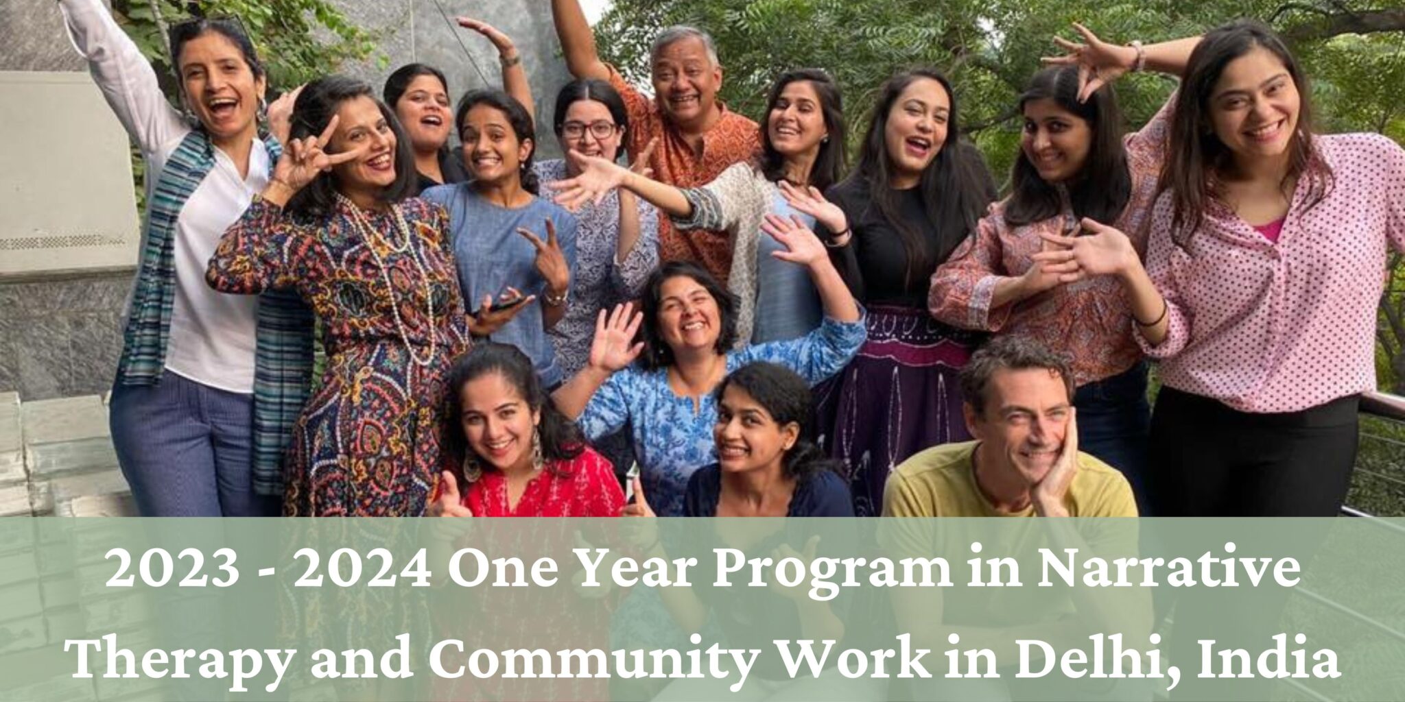 2023 - 2024 India Narrative Therapy and Community Work Training Program ...